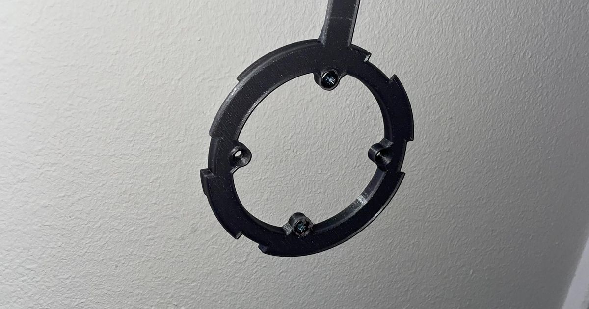 Unifi AP AC-LR mounting bracket par Tijnoz | Téléchargez gratuitement ...