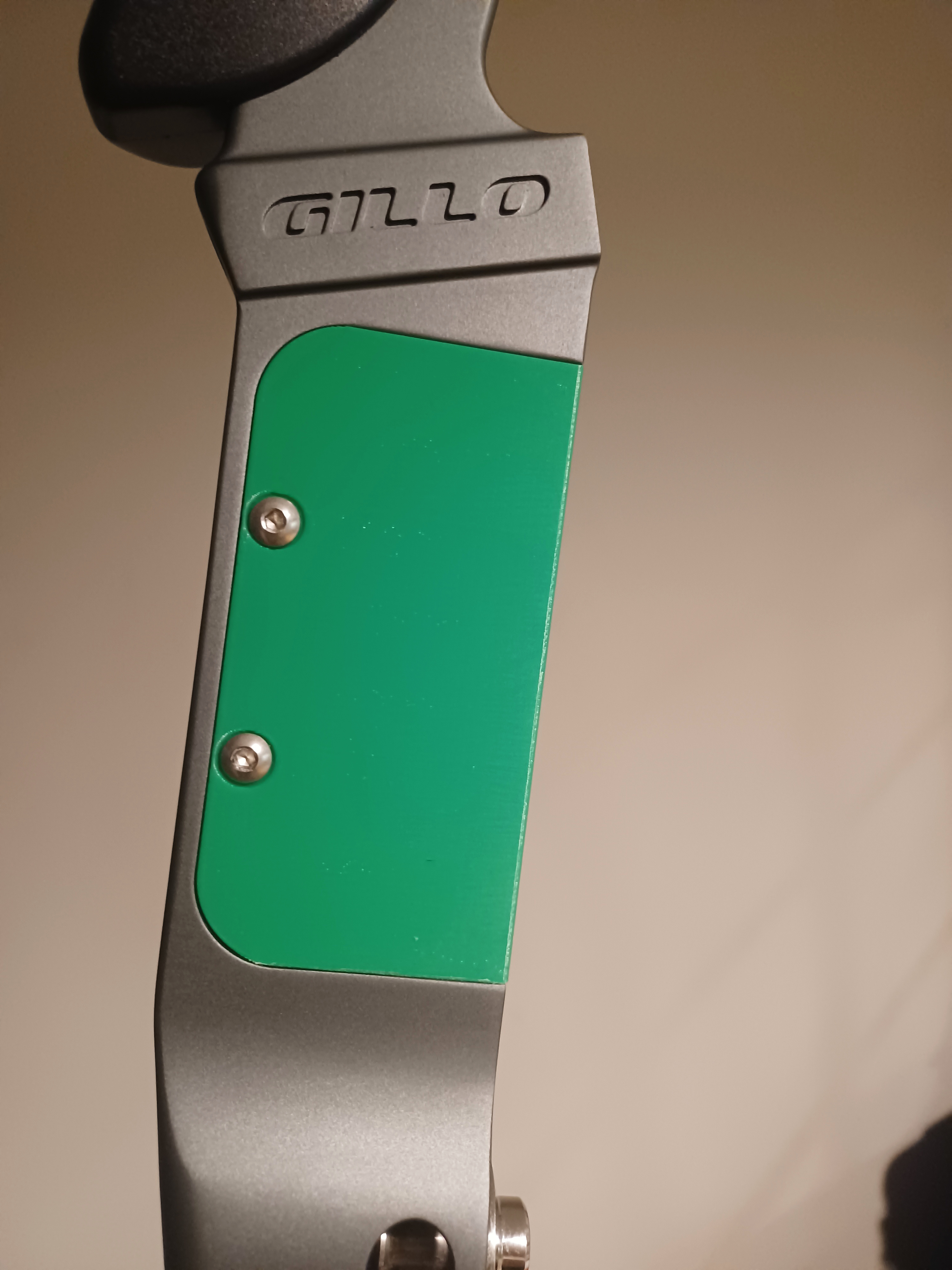 Gillo G1 Riser Weight Cover Plate by KrebKakes | Download free STL ...
