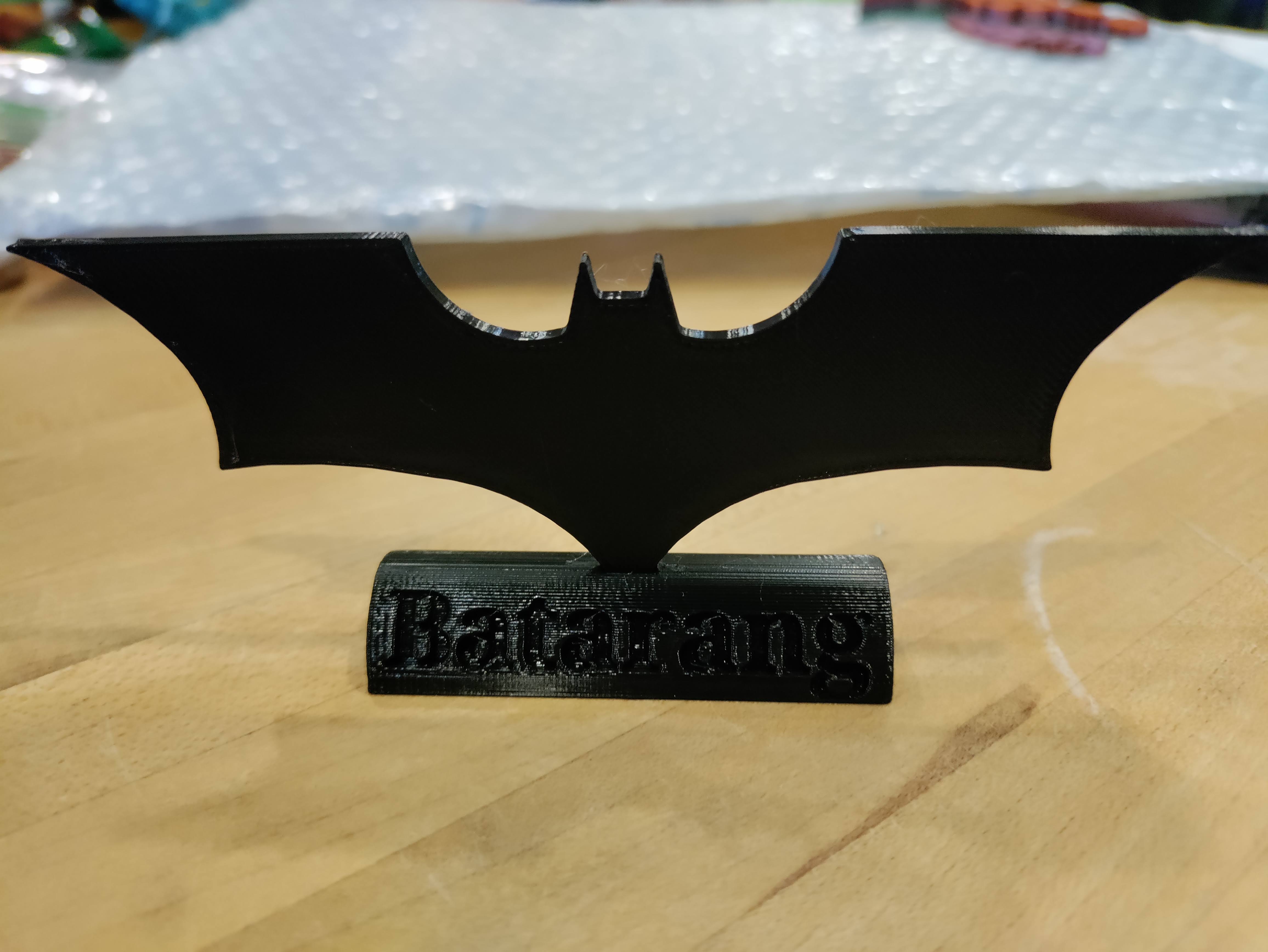 Stand for your BATARANG by 3DontheGO | Download free STL model ...