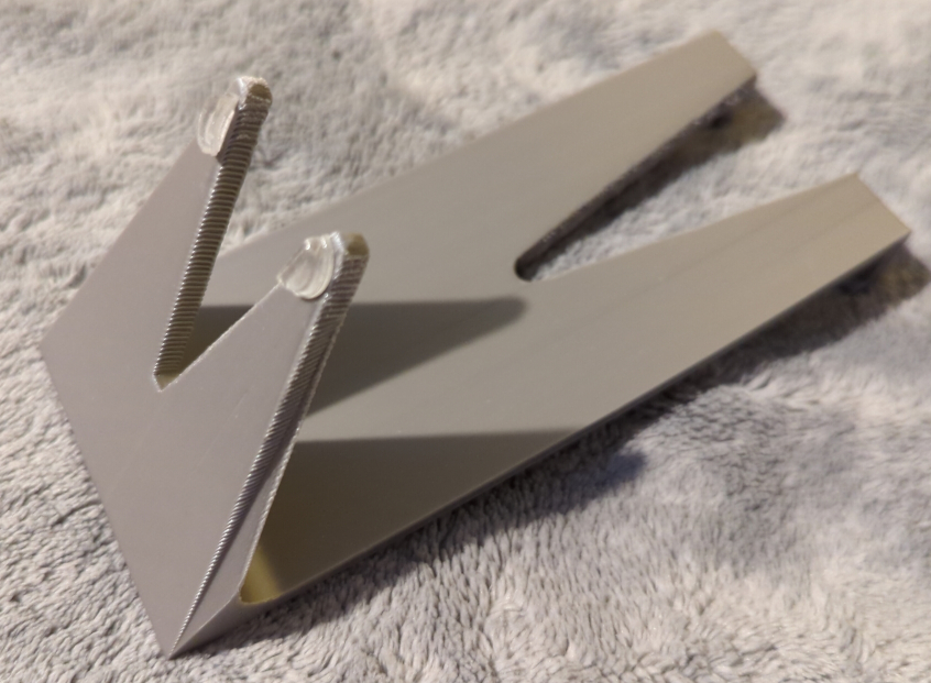 Cupboard door/drawer knob phone holder by Luke | Download free STL ...