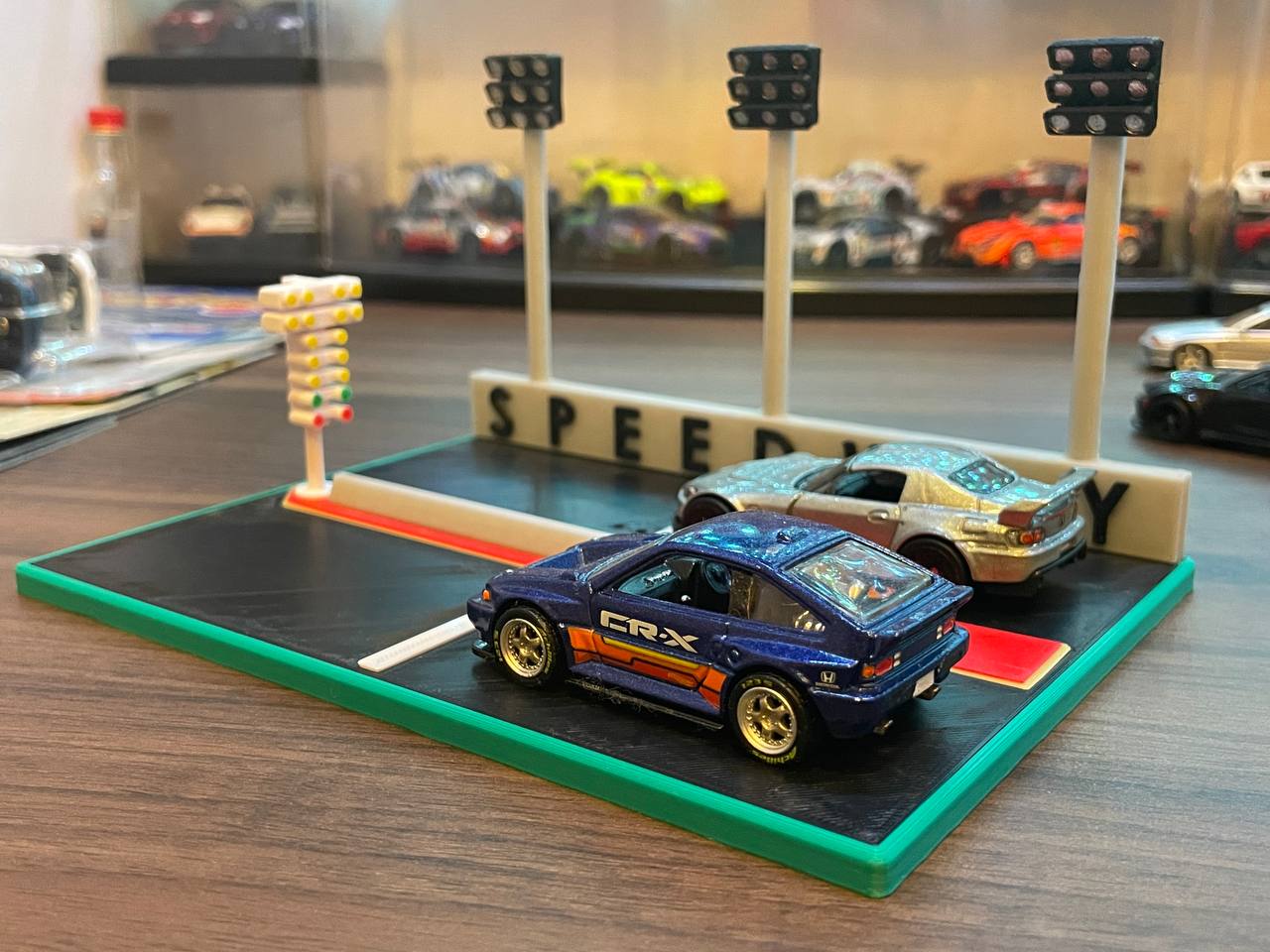 Dual 1/64 Drag Strip Display by GigaPenguin | Download free STL model ...