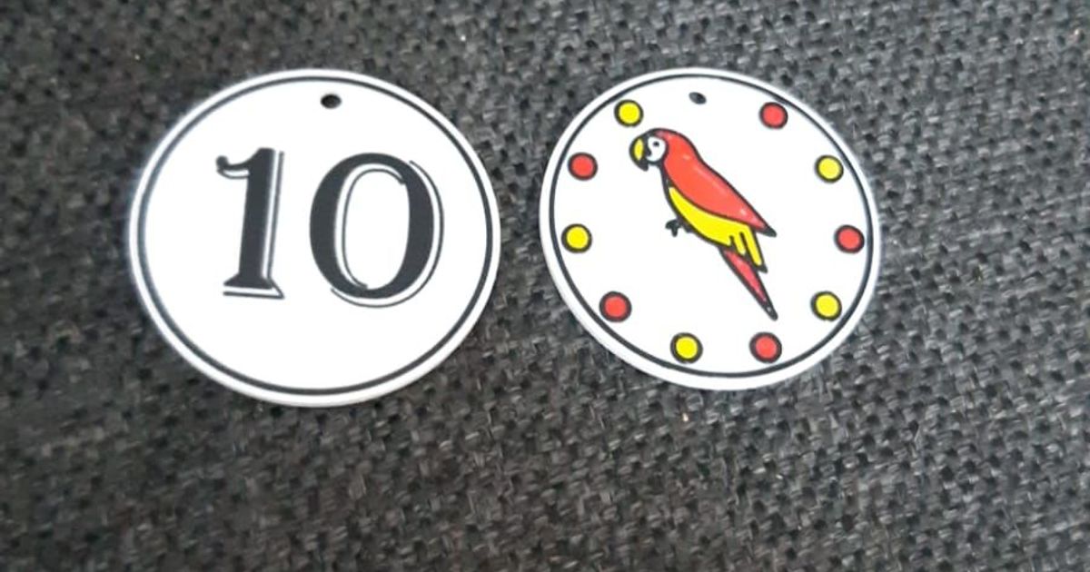 10 points and parrot mark by Kmetso | Download free STL model ...