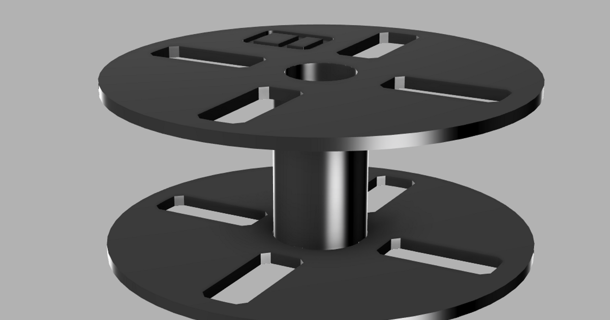 Filament sample spool by CHIAPPAFREDDUS-DYNAMICS | Download free STL ...