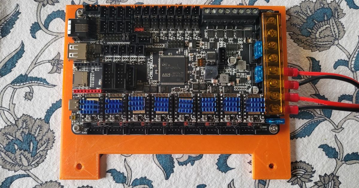 2020 mounting plate for BTT Octopus and Octopus Pro board by ScruffyOrc ...