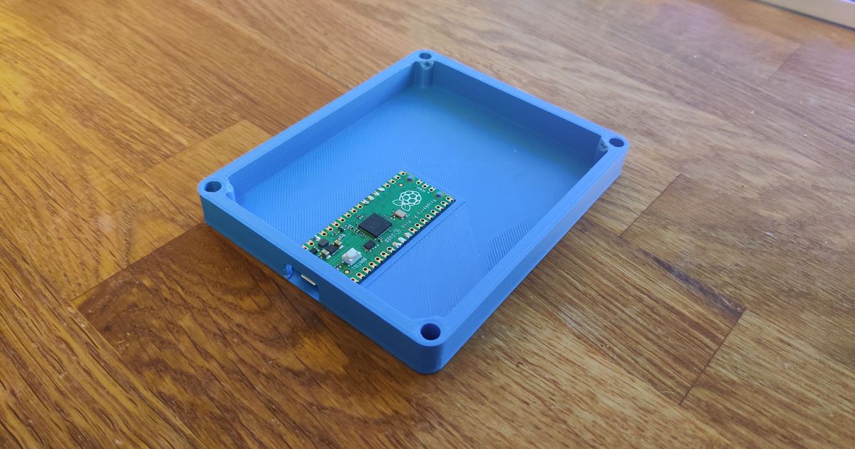 Raspberry pi Pico keypad 20 switches (Bottom case) by Axels01 ...