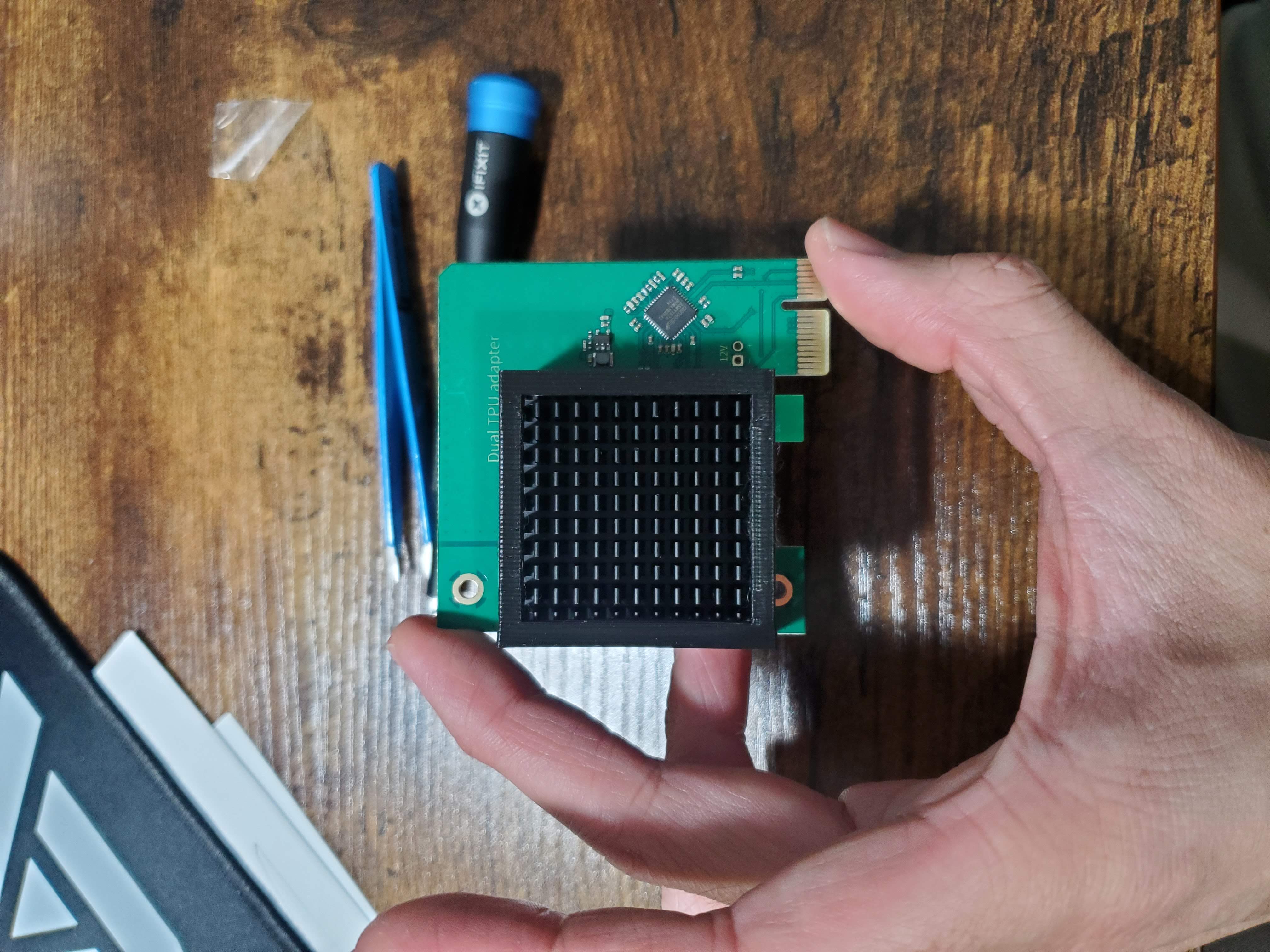 Coral TPU Cooler Adapter for 40mm Heatsink by Zach | Download free STL ...