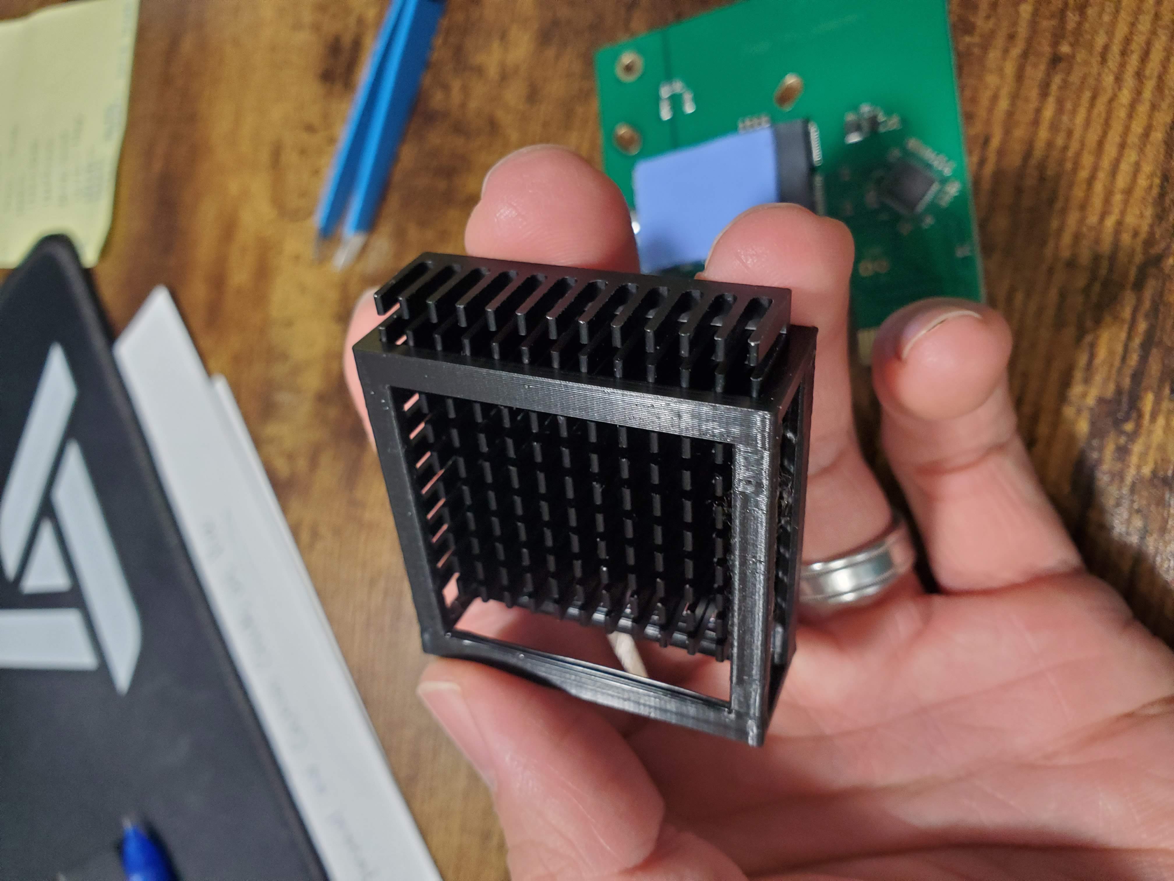 Coral TPU Cooler Adapter for 40mm Heatsink by Zach | Download free STL ...