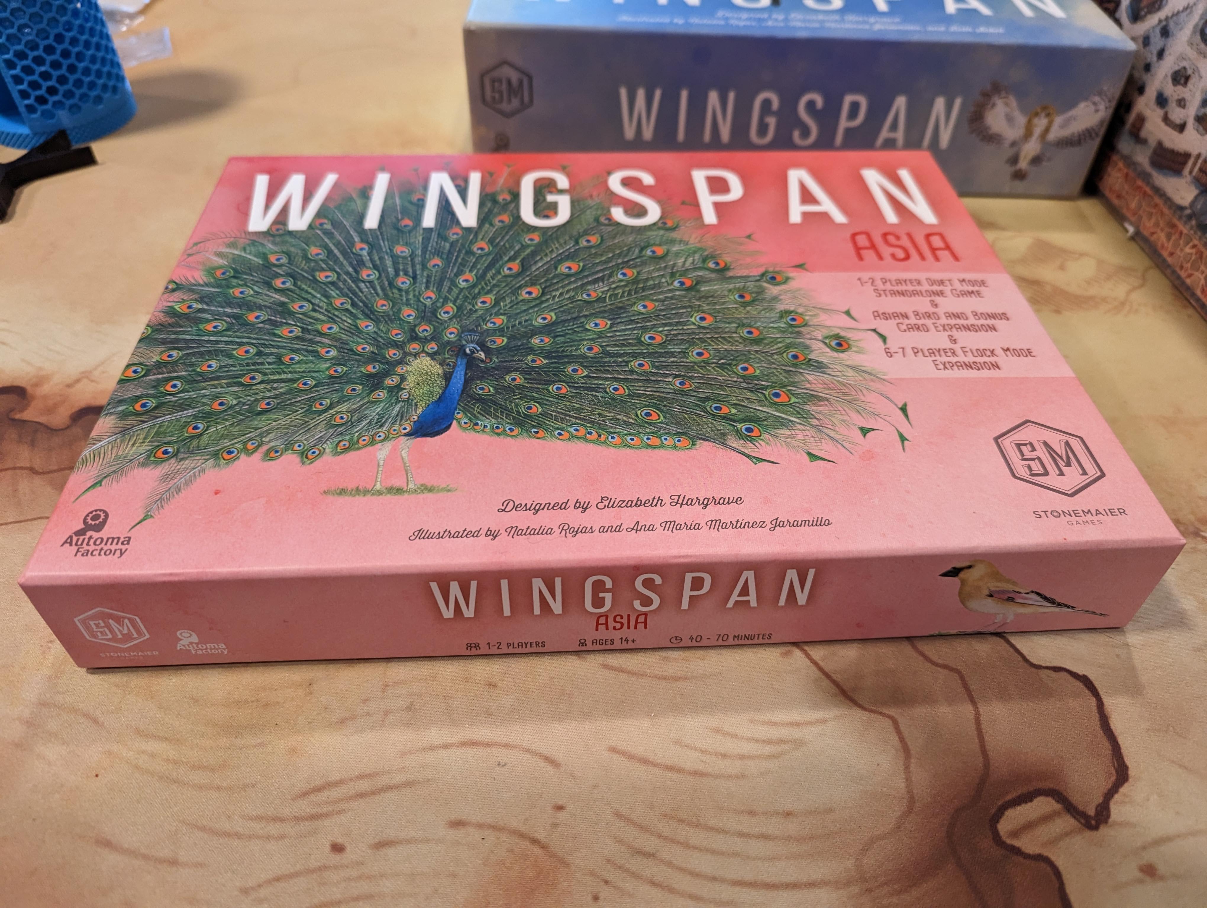 Wingspan Box insert for European, Oceania, and Asia expansions ...