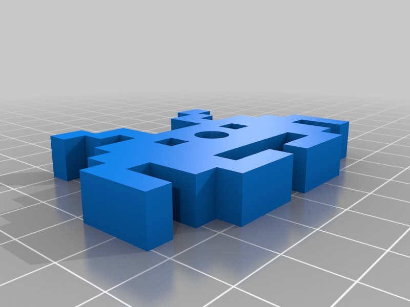 Space Invaders Magnets by Geekdad_3D | Download free STL model ...