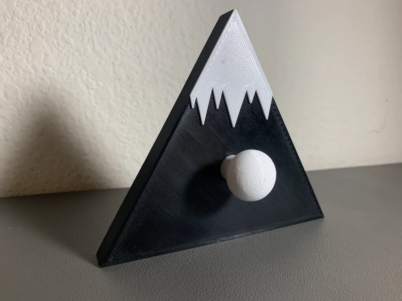 Mountain Shaped Key Holder by RyanGuy | Download free STL model ...