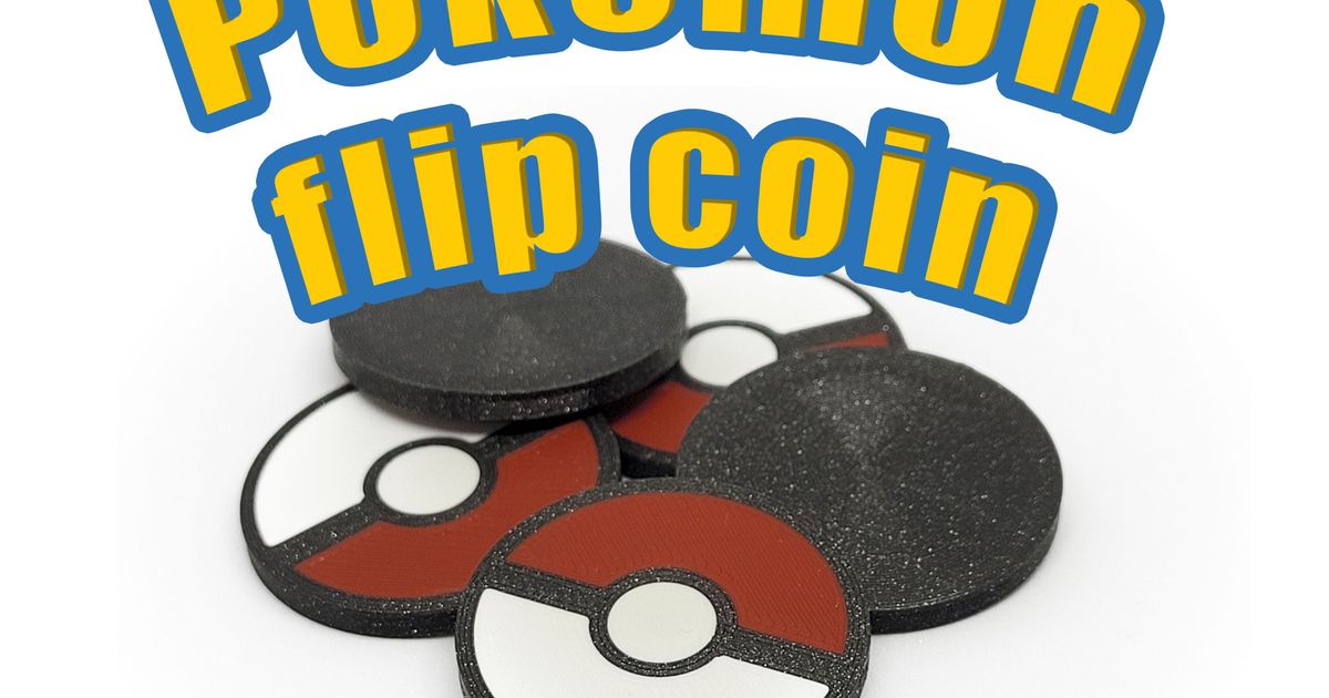 Pokémon TCG pokéball coin por JanB | Descargar modelo STL gratuito ...