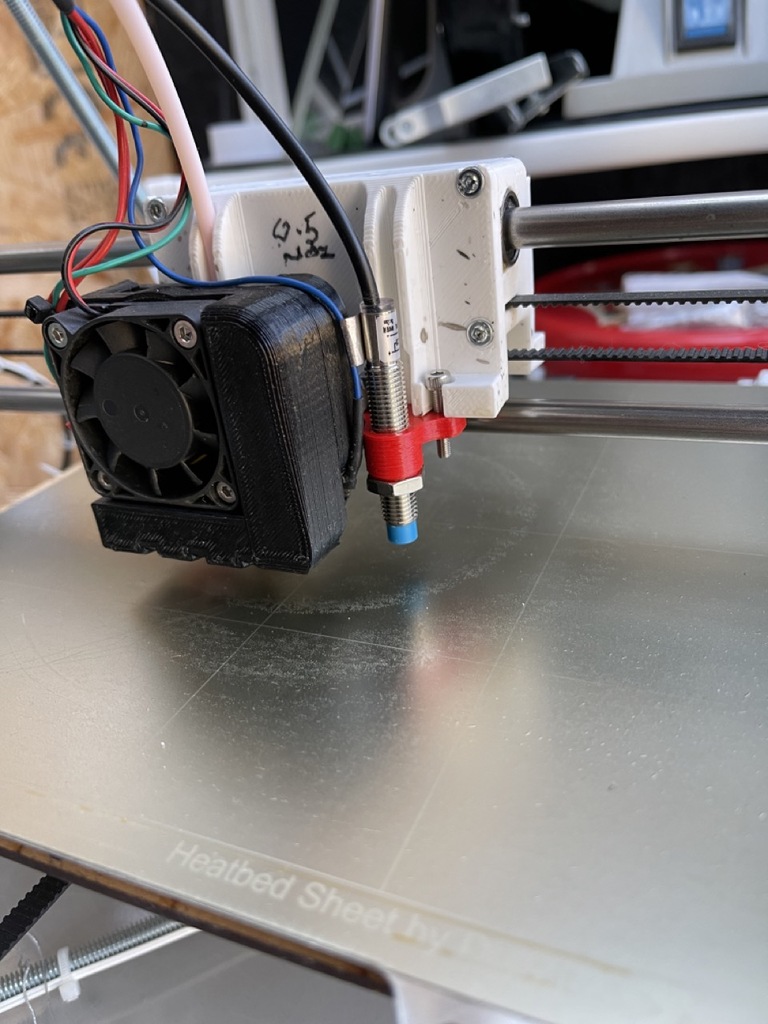 RepRapPro Mendel Mono - Inductive Proximity Sensor Probe Mount for ...