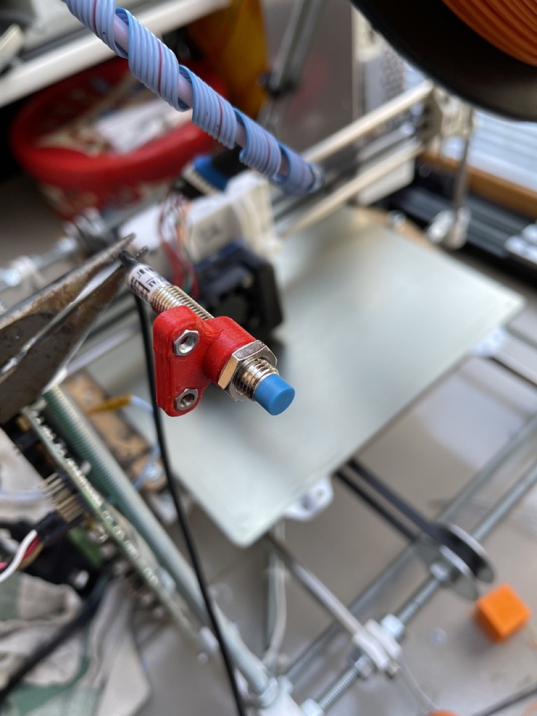 RepRapPro Mendel Mono - Inductive Proximity Sensor Probe Mount for ...