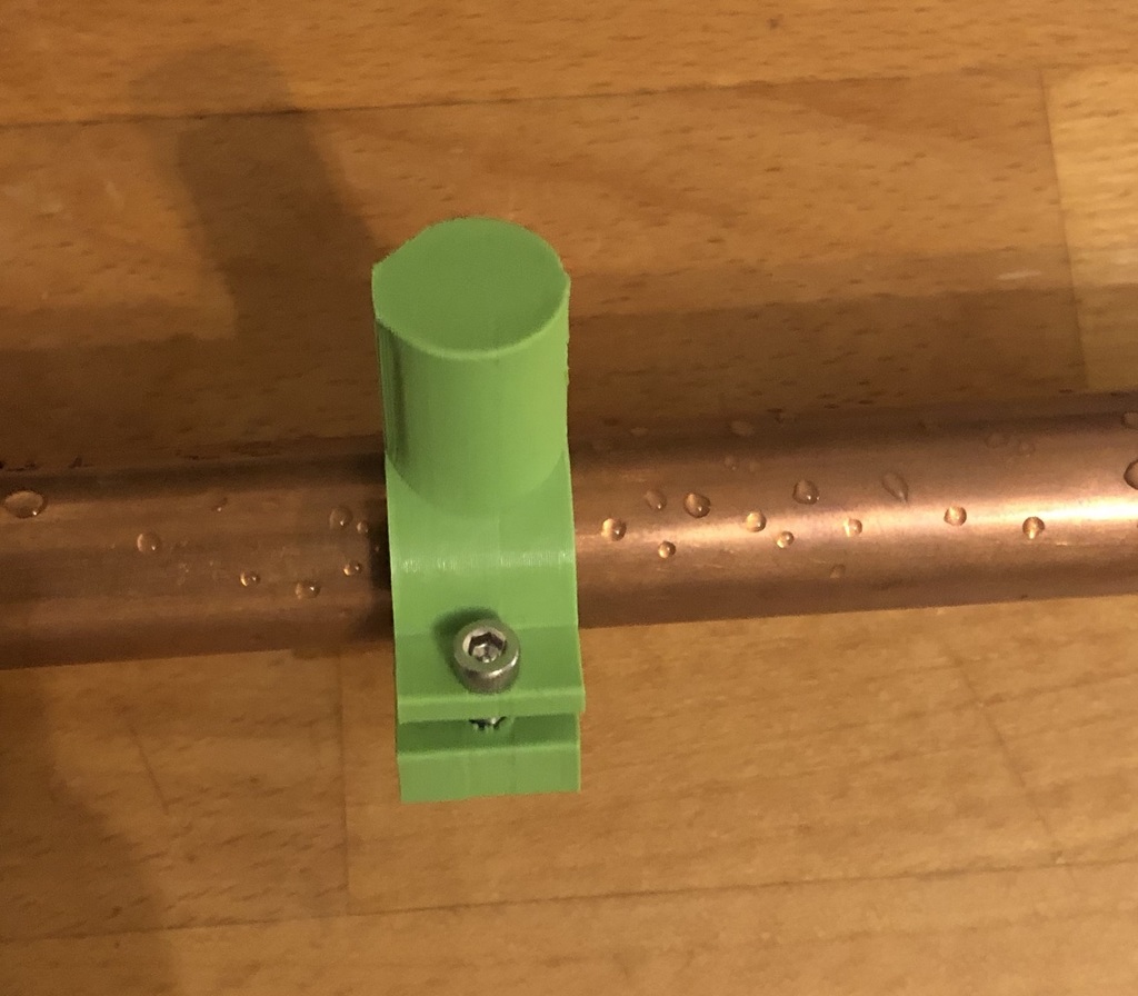 Drill free Dust sensor Box mount by elatobi | Download free STL model ...