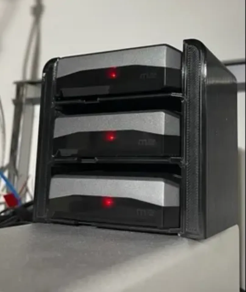 Argon One Raspberry Pi Rack by coffeeandubuntu | Download free STL ...