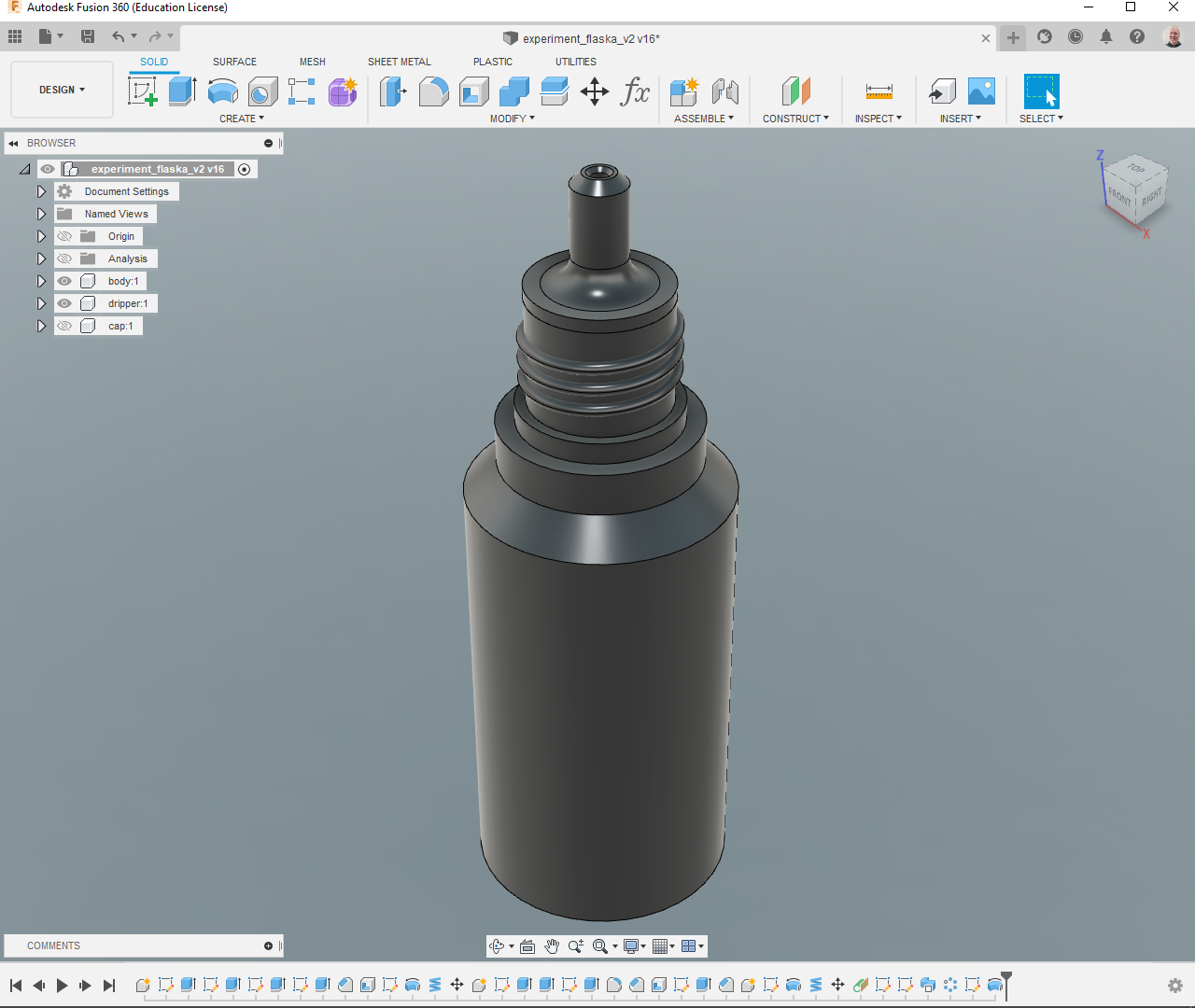 Model Paints Bottle by NiH | Download free STL model | Printables.com