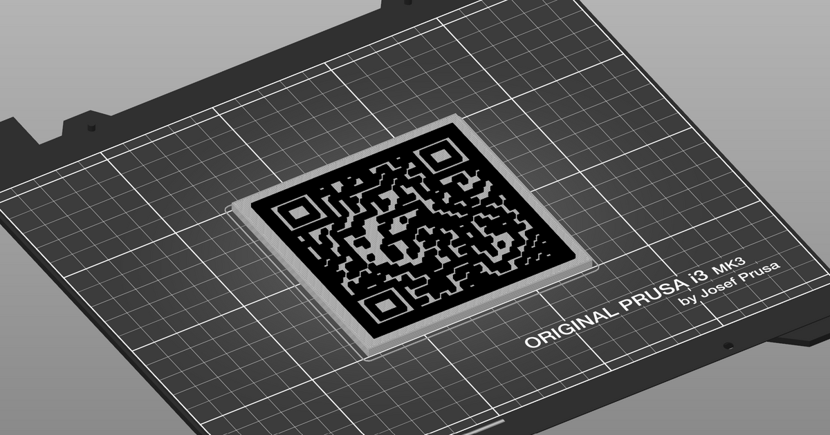 Qr Code Prank By Trevorconte Download Free Stl Model 