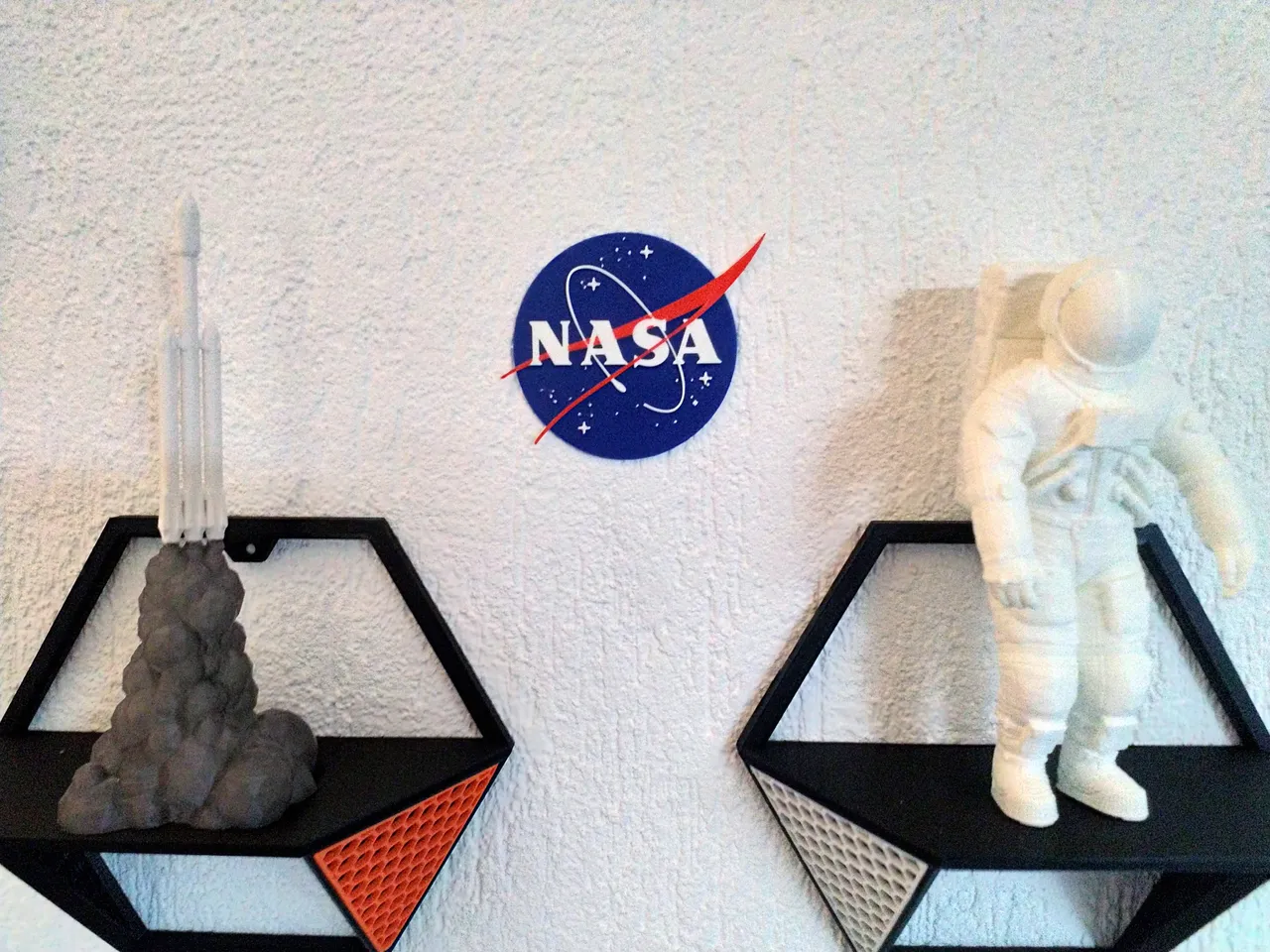 Nasa Logo Plate by Sarusani | Download free STL model | Printables.com