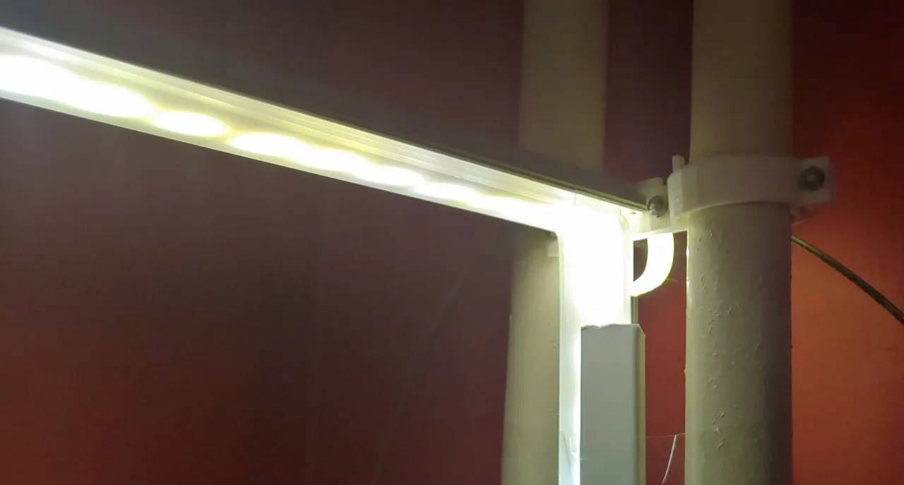 LED Strip Ledge Holder by golem | Download free STL model | Printables.com