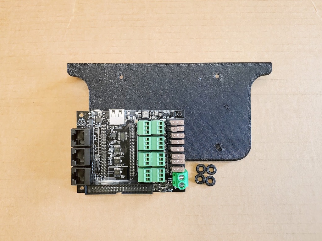 Kulp K8-PB (Pocket Beagle) Controller PSU Mount by Derik Whittaker | Download free STL model ...