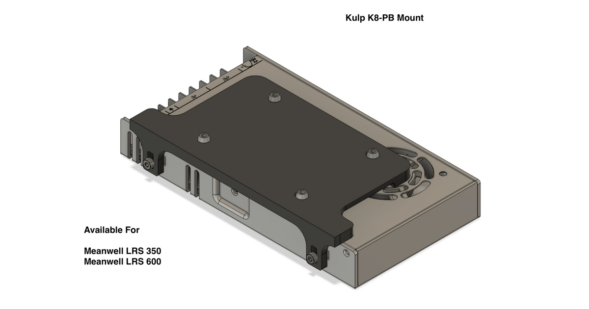 Kulp K8-PB (Pocket Beagle) Controller PSU Mount by Derik Whittaker ...