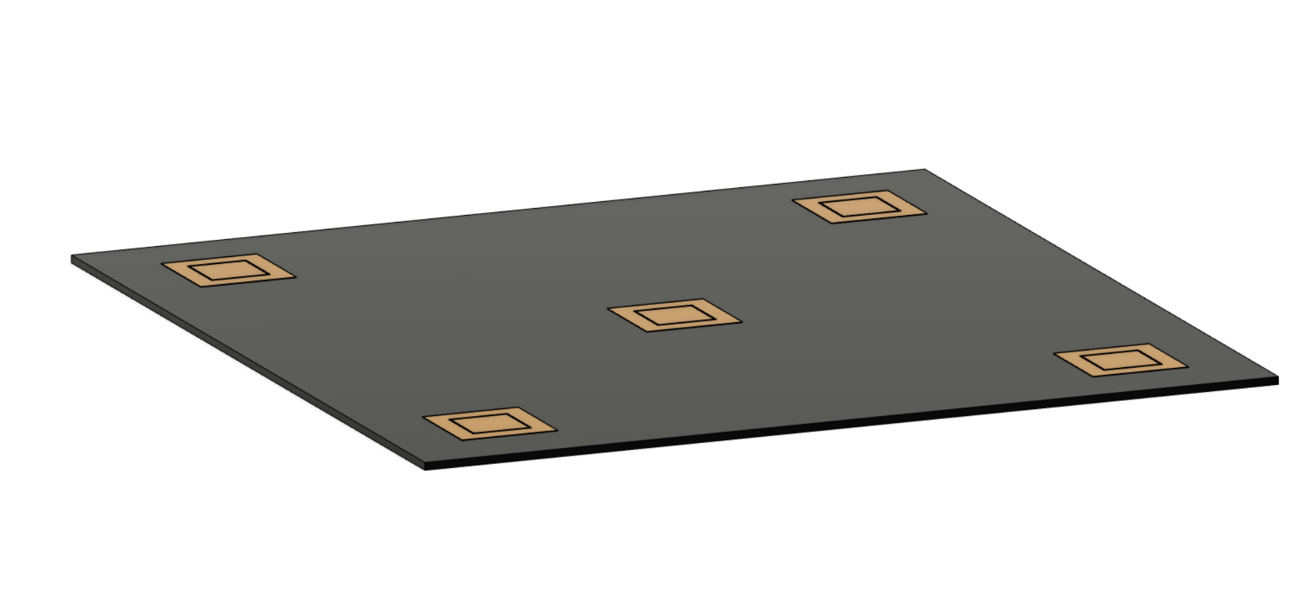 Parametric Bed Level Squares (STEP + F3D) by SanderG | Download free ...