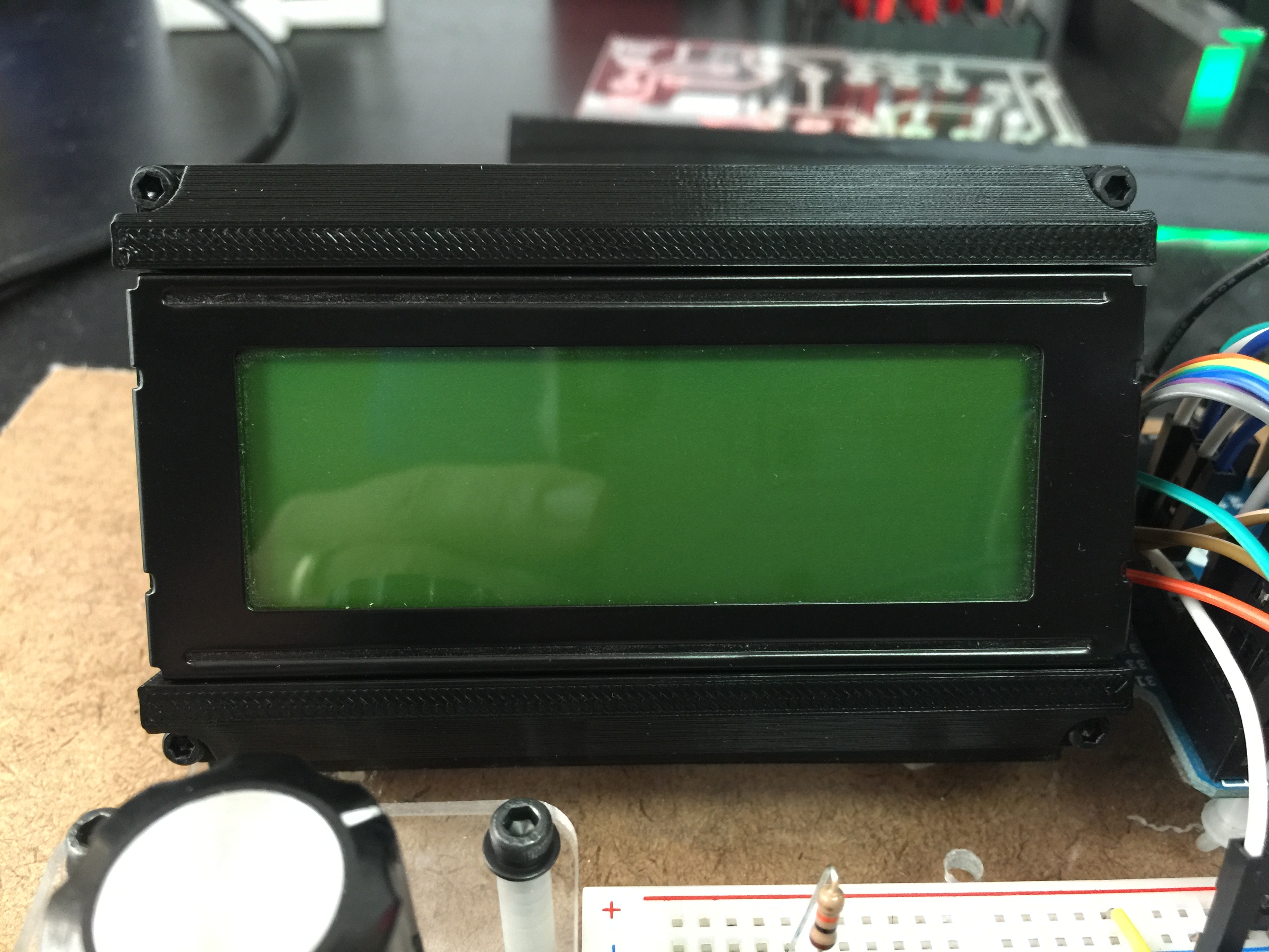 20x4 LCD Display Stand por McMatt | Descargar modelo STL gratuito ...