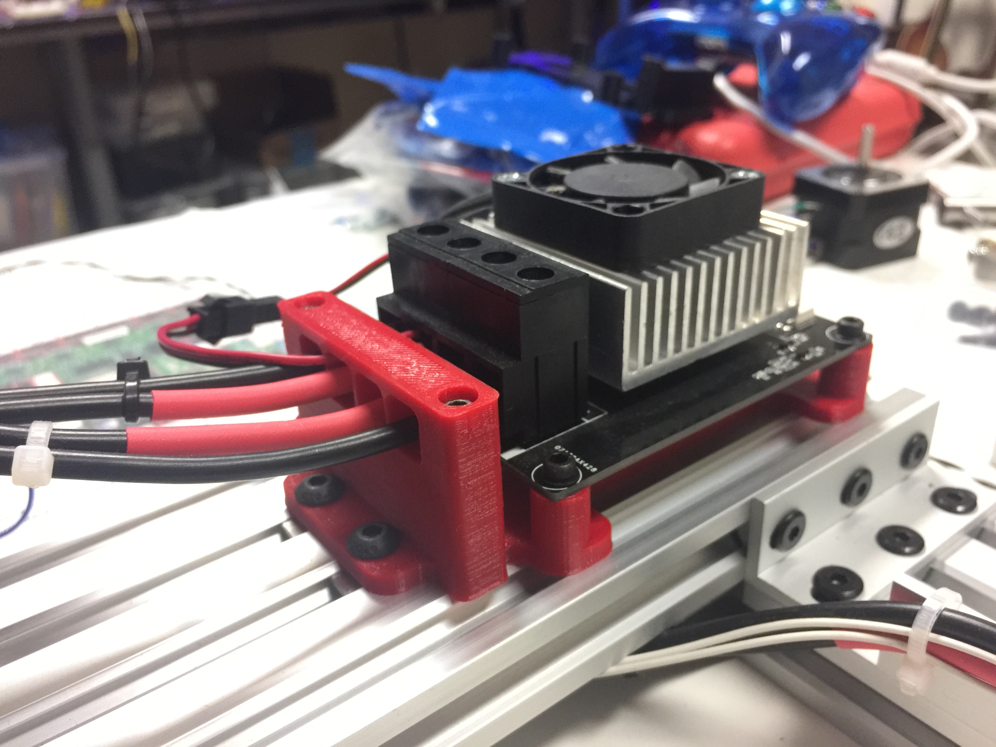 TriGorilla mount for t-slot rail by McMatt | Download free STL model ...