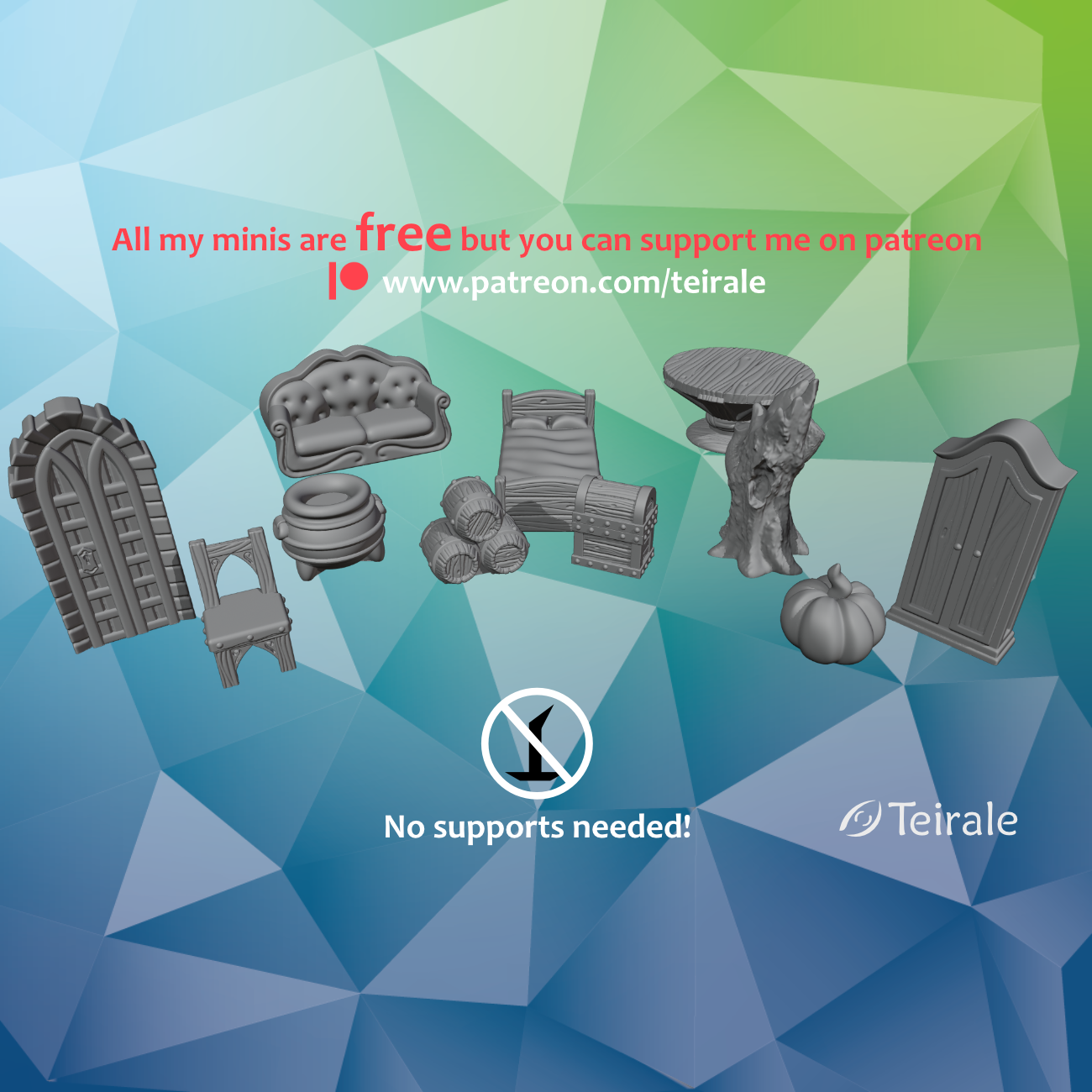 (38) Mimic Table - No supports needed by Teirale | Download free STL ...