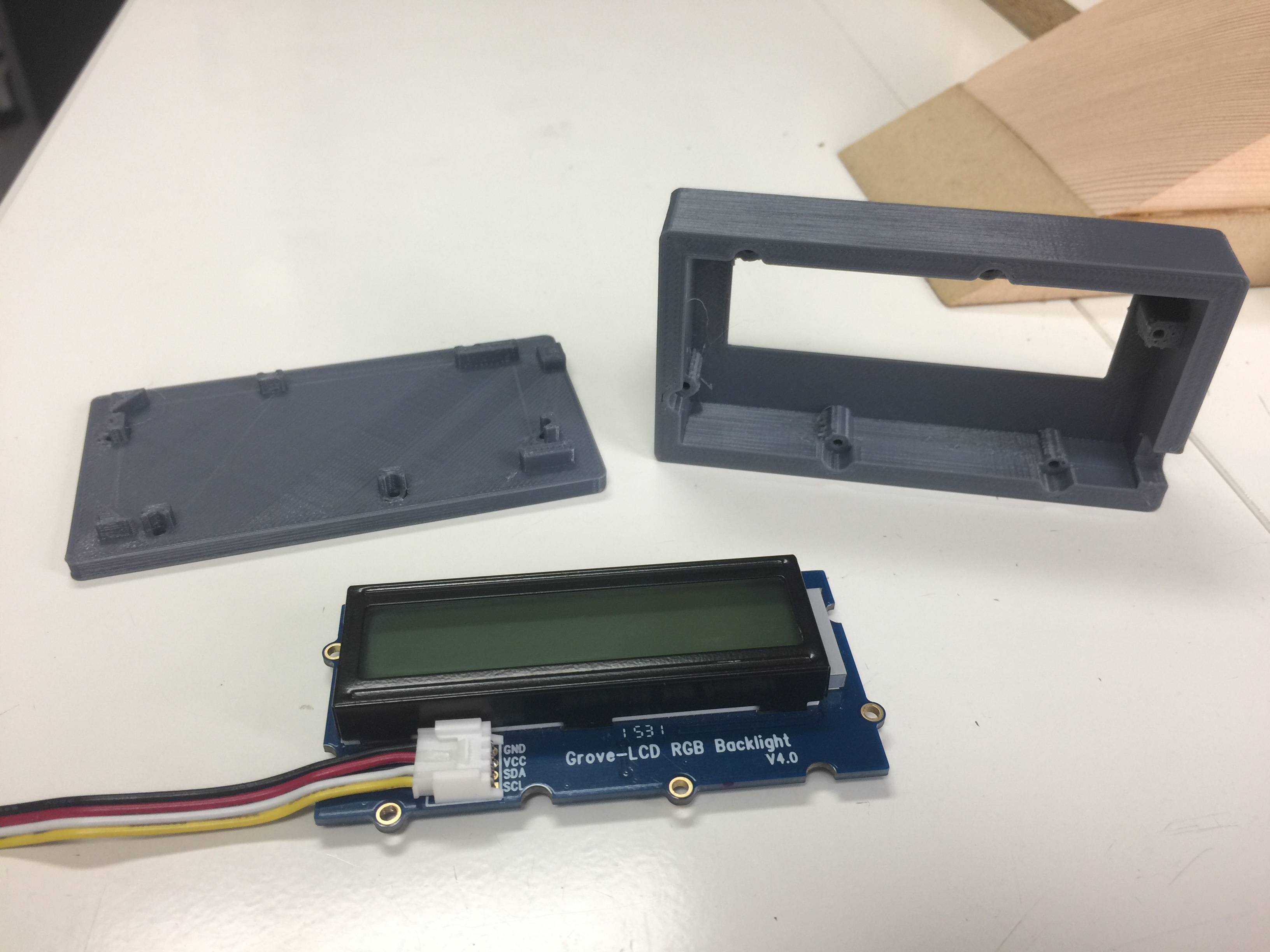 Case for Seeed Grove RGB 16x2 LCD Display by McMatt | Download free STL ... Case for Seeed Grove RGB 16x2 LCD Display by McMatt | Download free STL ...