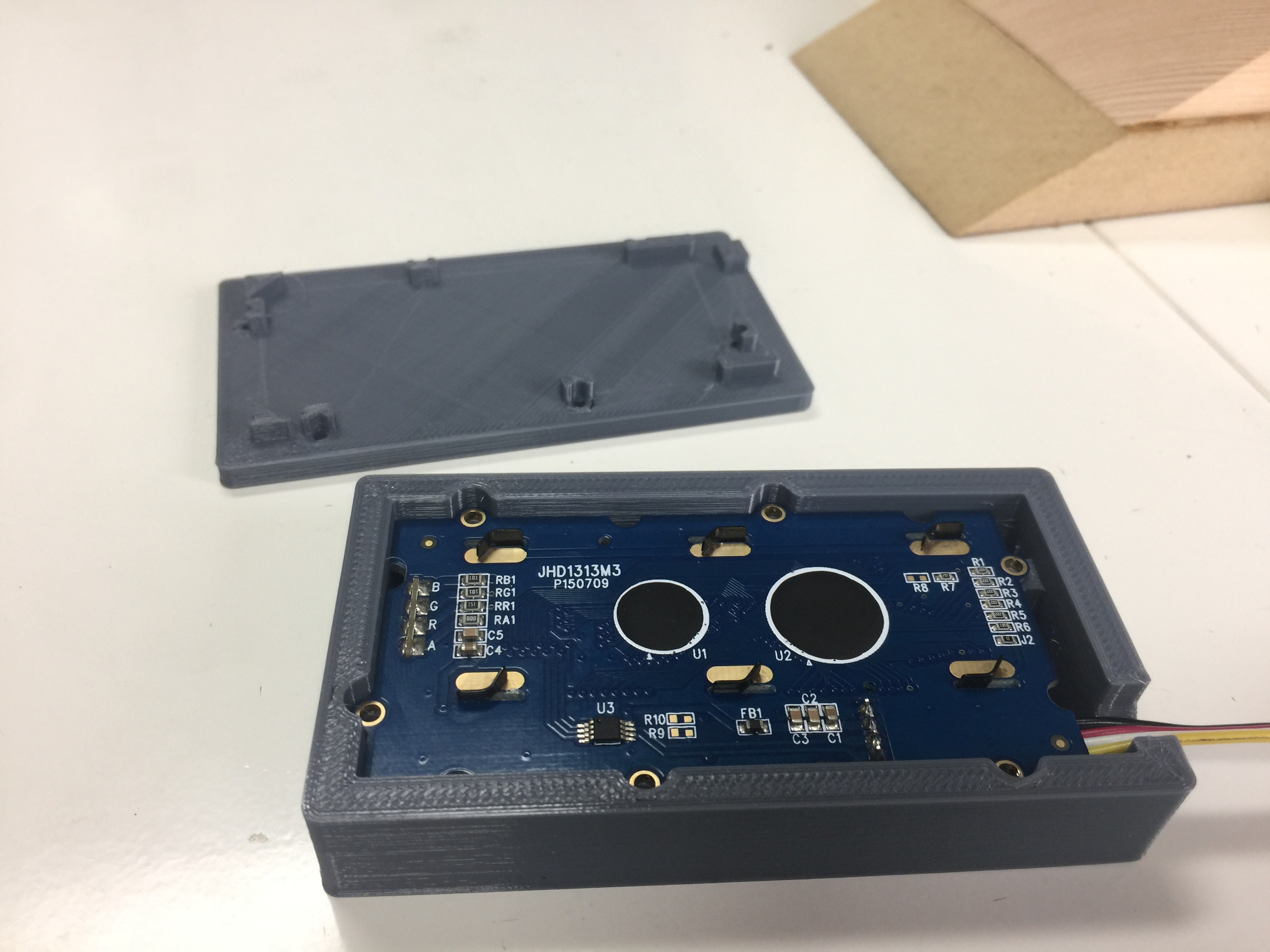 Case for Seeed Grove RGB 16x2 LCD Display by McMatt | Download free STL ... Case for Seeed Grove RGB 16x2 LCD Display by McMatt | Download free STL ...