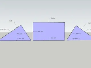 Sim Racing Canopy for Triple Monitors by 365lyf | Download free STL ...