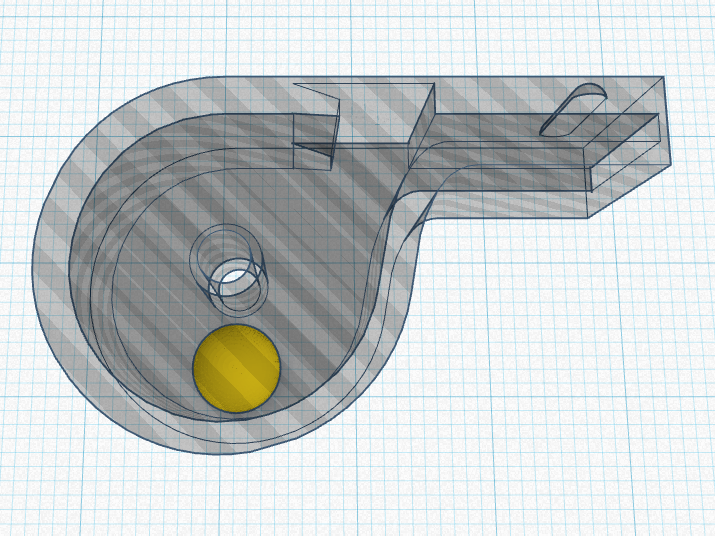 Transparent whistle from PET with ball and hole by Maclab.sk | Download ...