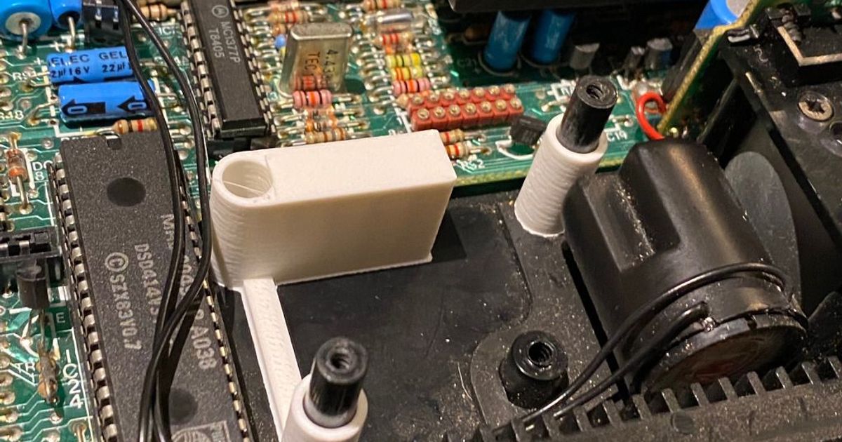 Sinclair QL OqtaDrive Stand & Cap by TomDD | Download free STL model ...