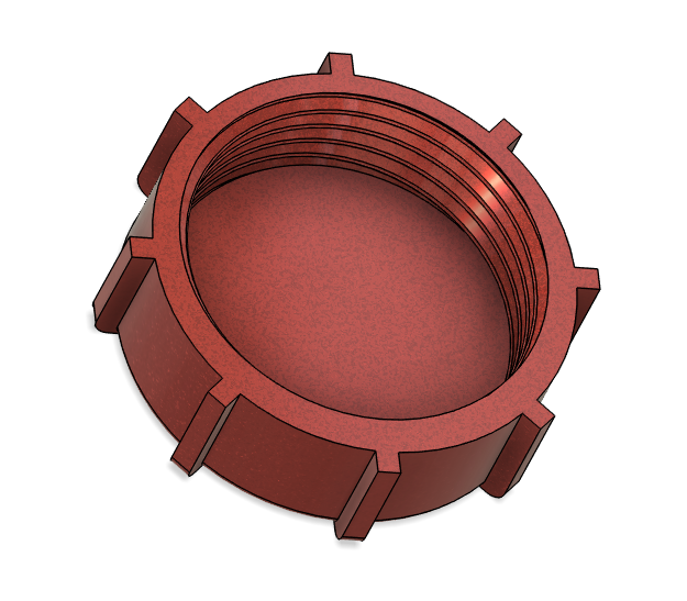 Appliance Waste Trap Blanking Cap 1" and 1 1/4" BSP by adavidm ...