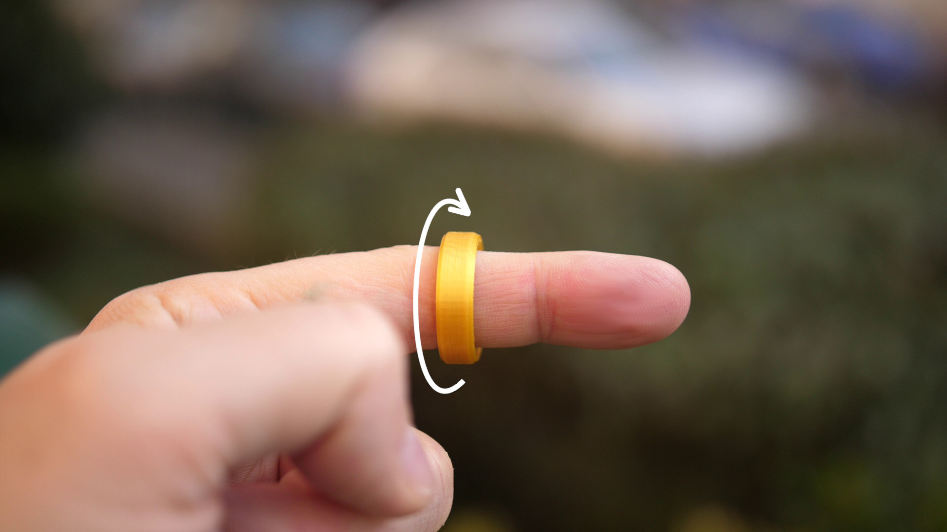 Print-in-place slim fidget ring by Makkuro | Download free STL model ...