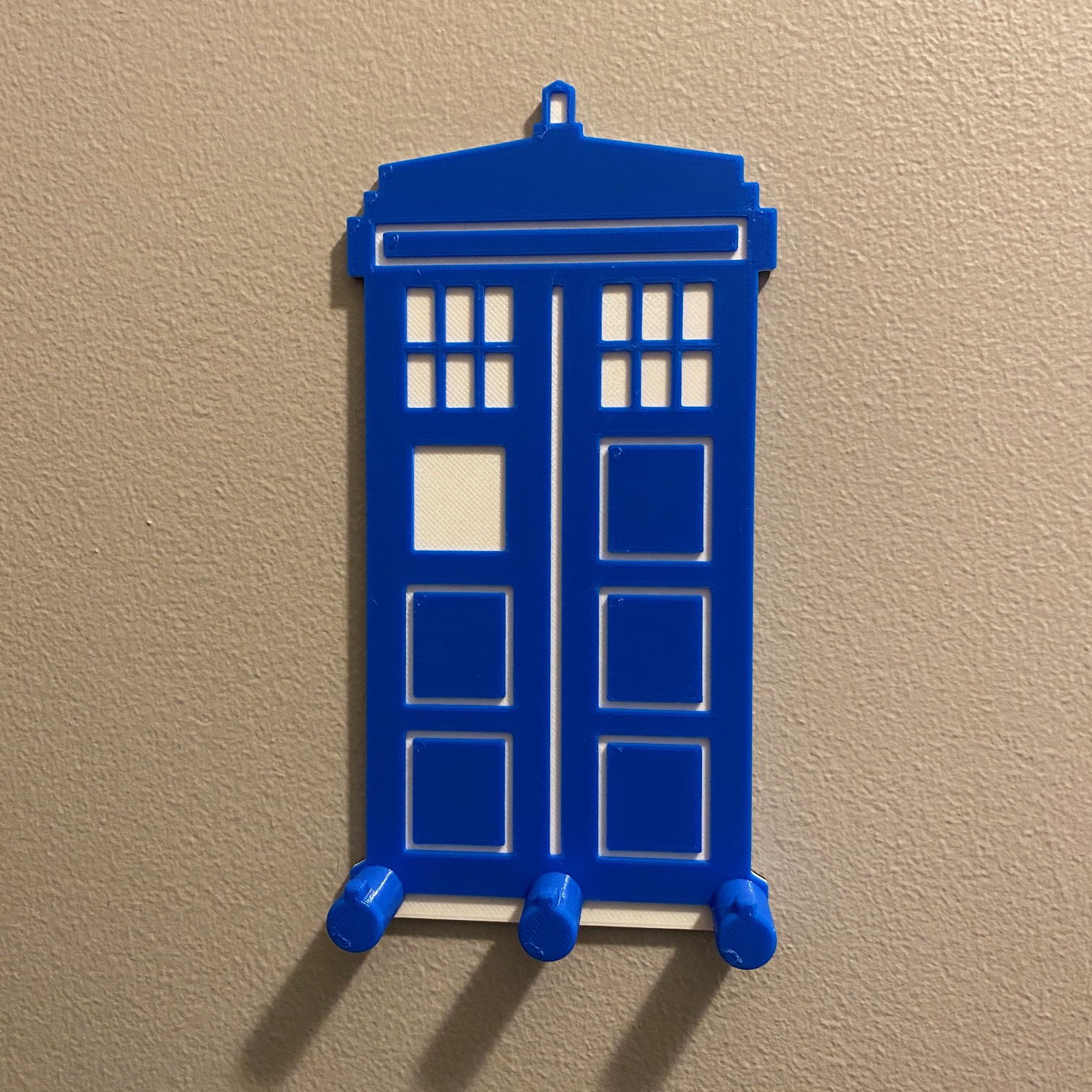 Doctor Who TARDIS Key Holder by nerdyviews | Download free STL model ...