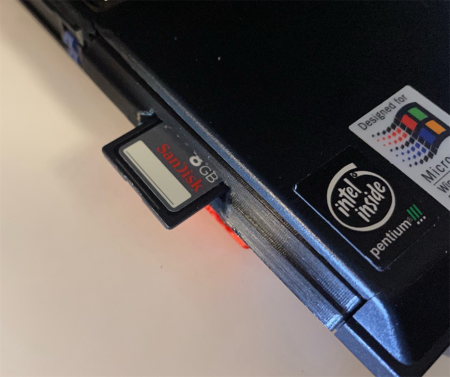 IBM ThinkPad T22 External SD Card HDD Caddy by Jeff Chen | Download ...