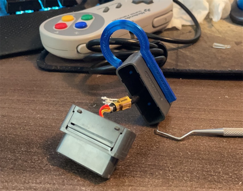 SNES Controller Plug Opener by Jeff Chen | Download free STL model ...