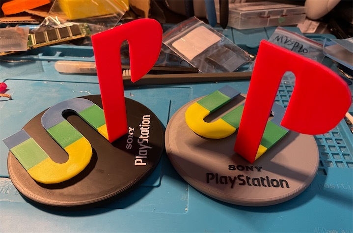 PlayStation 3D Logo by Jeff Chen | Download free STL model | Printables.com