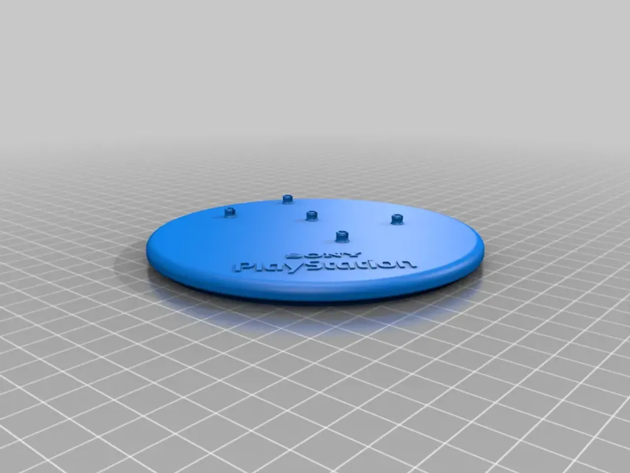 PlayStation 3D Logo by Jeff Chen | Download free STL model | Printables.com