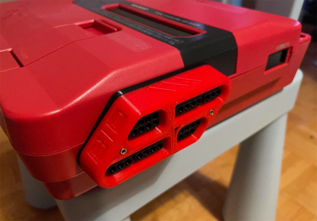 TwinDiamond - Twin Famicom Expansion A to NES & SNES Controller by Jeff ...