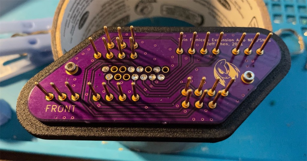 TwinDiamond - Twin Famicom Expansion A to NES & SNES Controller by Jeff ...