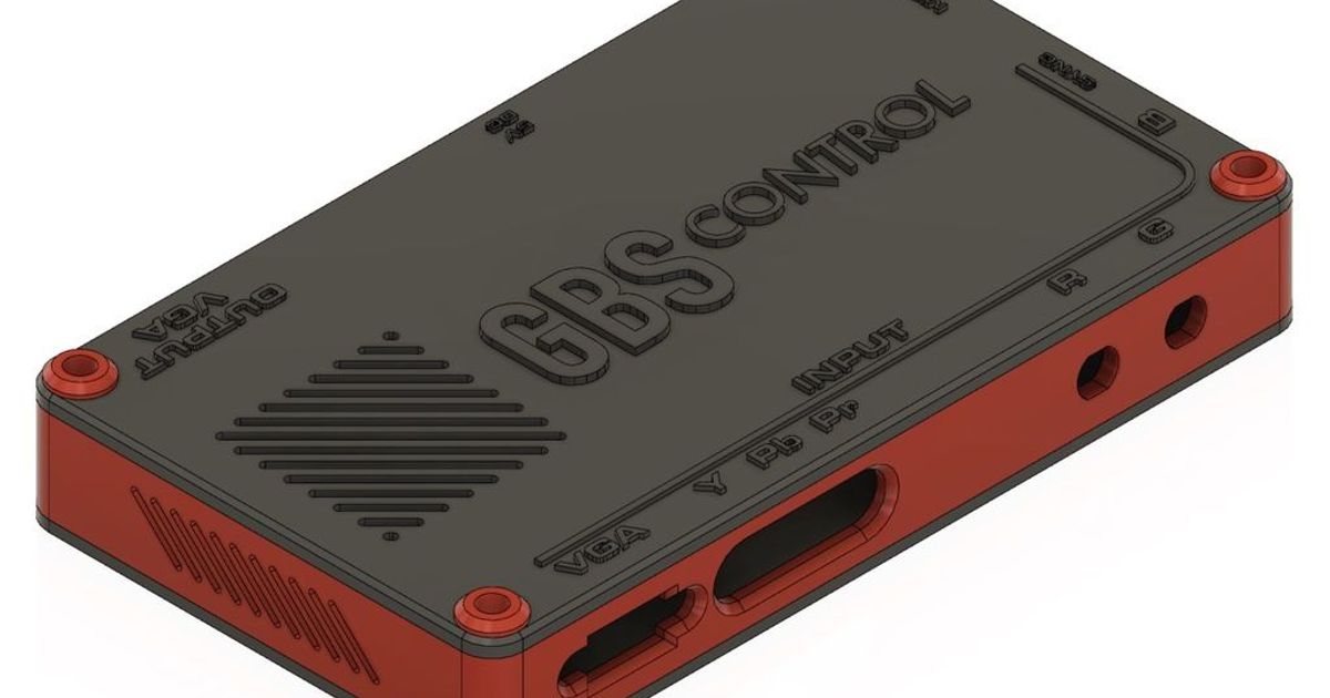 GBS Control Case for GBS 8200 with BNC for RGBs by Jeff Chen | Download ...