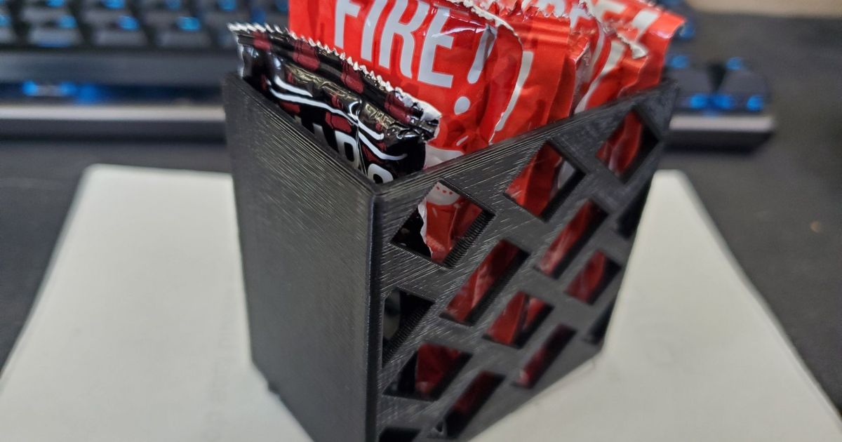 The Saucebox - Taco Bell Sauce Caddy by stuckpixel | Download free STL ...