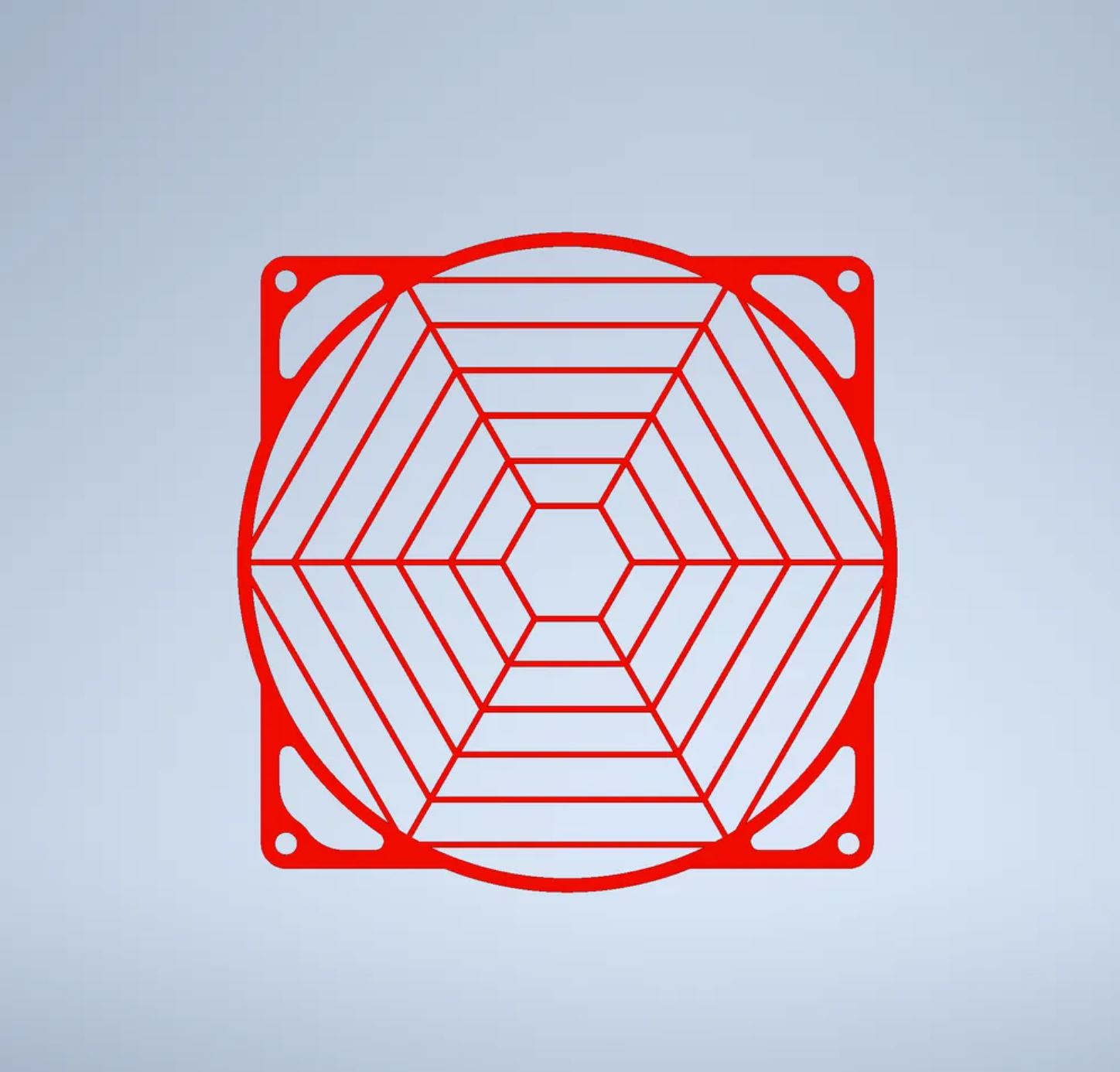 PC fan grids 140mm by Boogie | Download free STL model | Printables.com