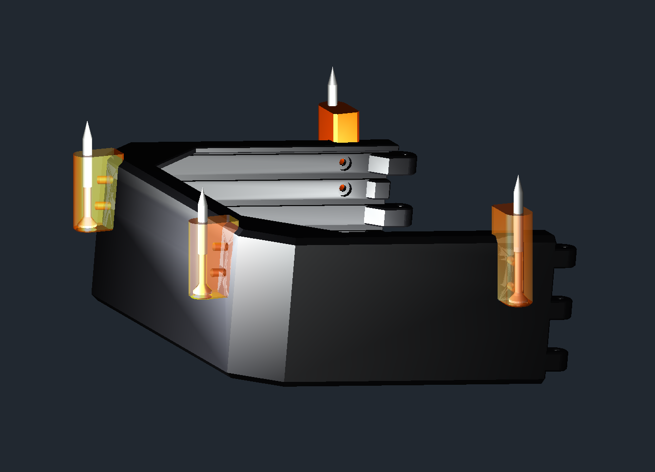 MMU Slot buffer shelf mount by steffanders | Download free STL model ...