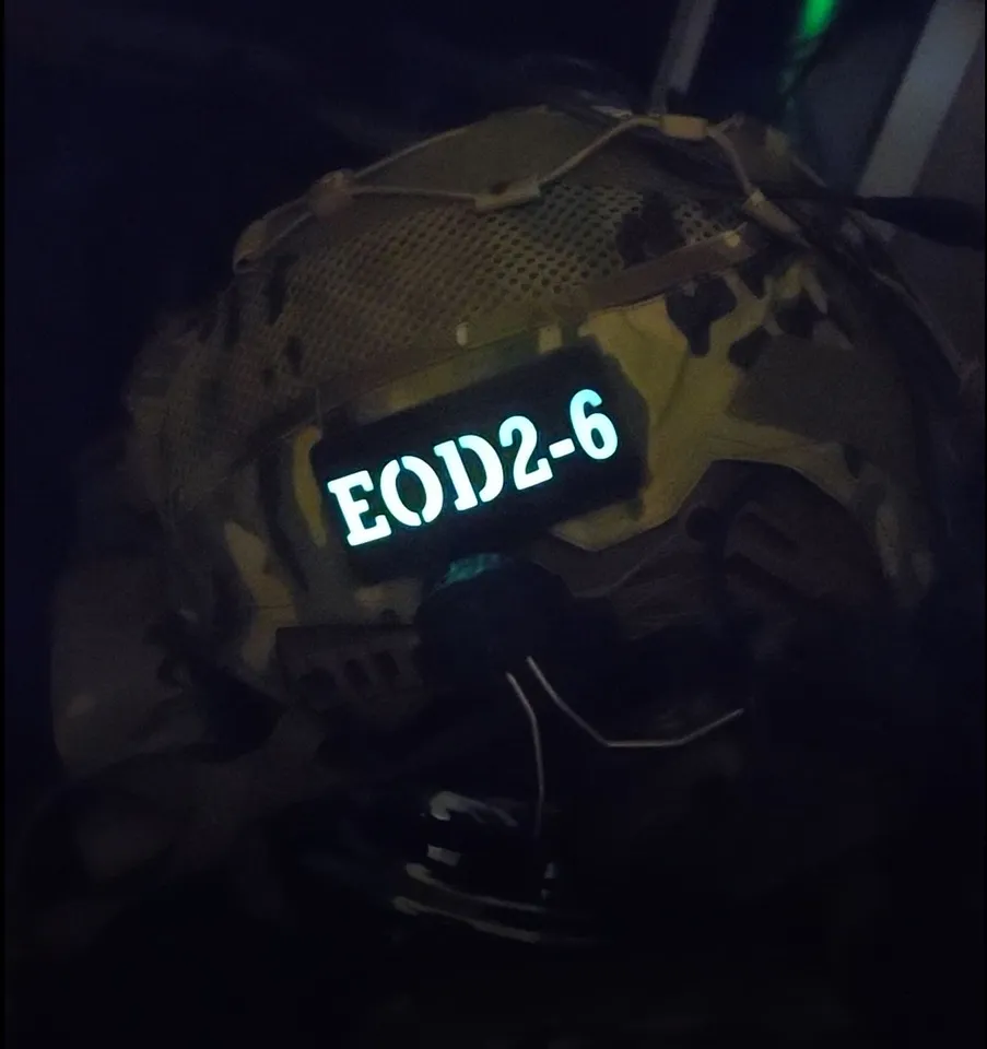 Military Patch (EOD) by tlkinn025 | Download free STL model ...