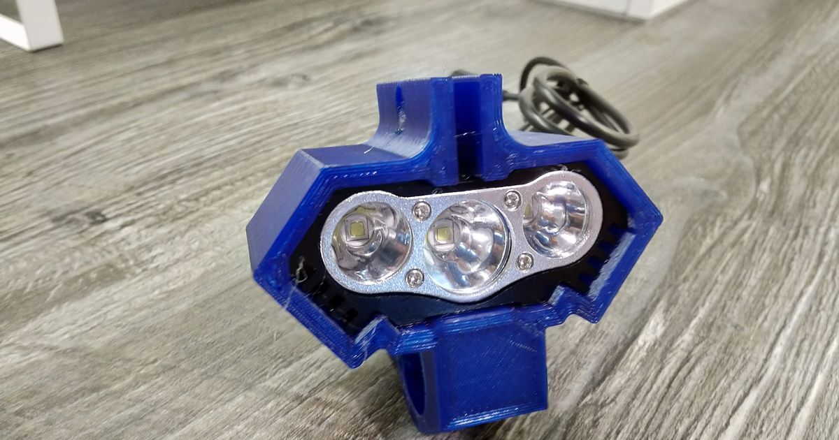 Bike Light Mount by Stefan | Download free STL model | Printables.com