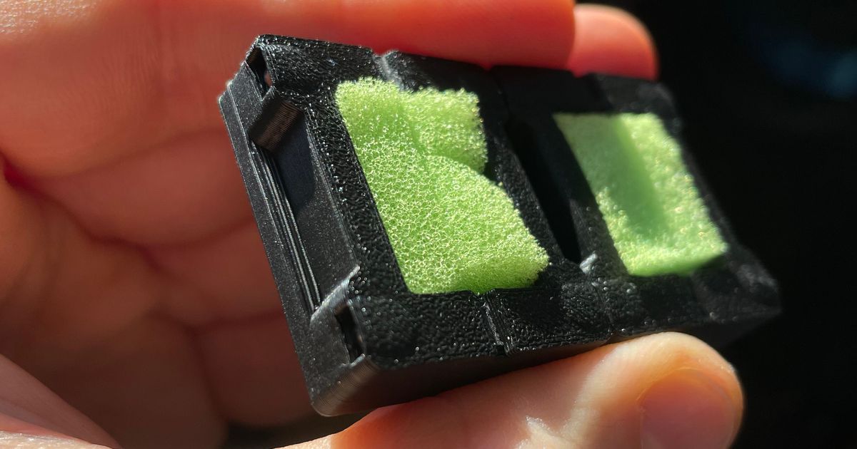 Filament Cleaner with Magnets, no glueing by Technofrikus | Download ...